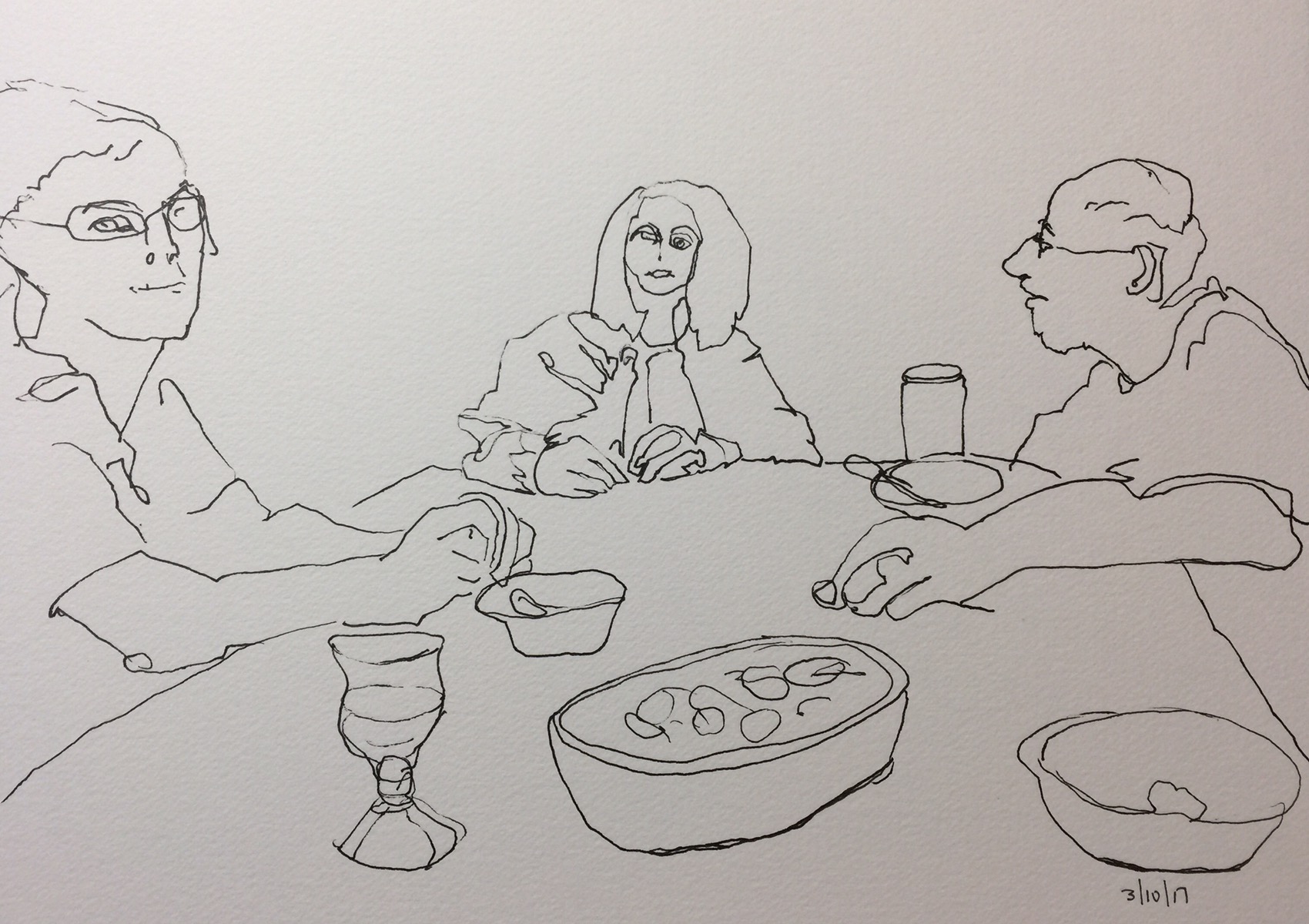 Final Day of the ‘One Week 100 People’ Challenge | Deliberate Sketching