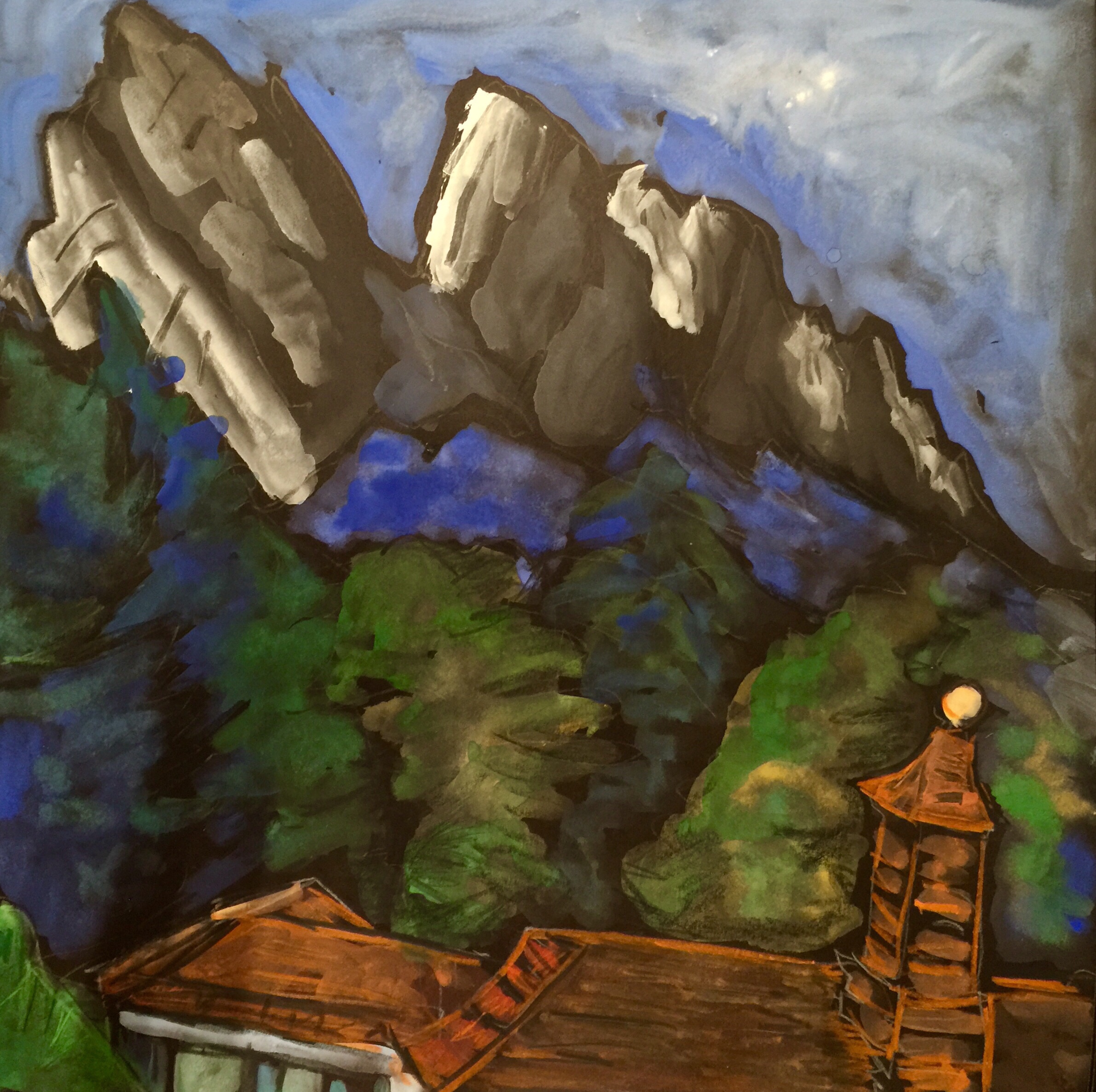 Drawing in the Bavarian Alps | Deliberate Sketching