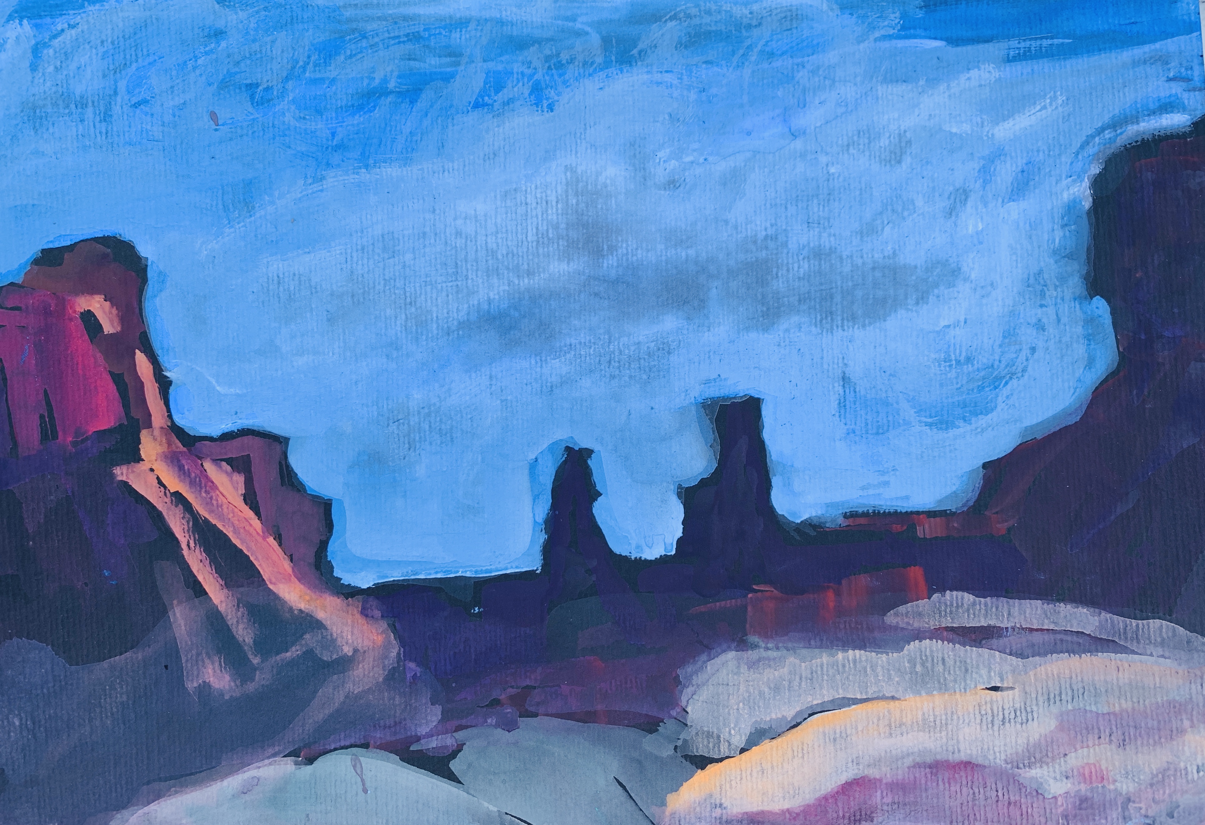 Shapes and Colors of Canyonlands | Deliberate Sketching