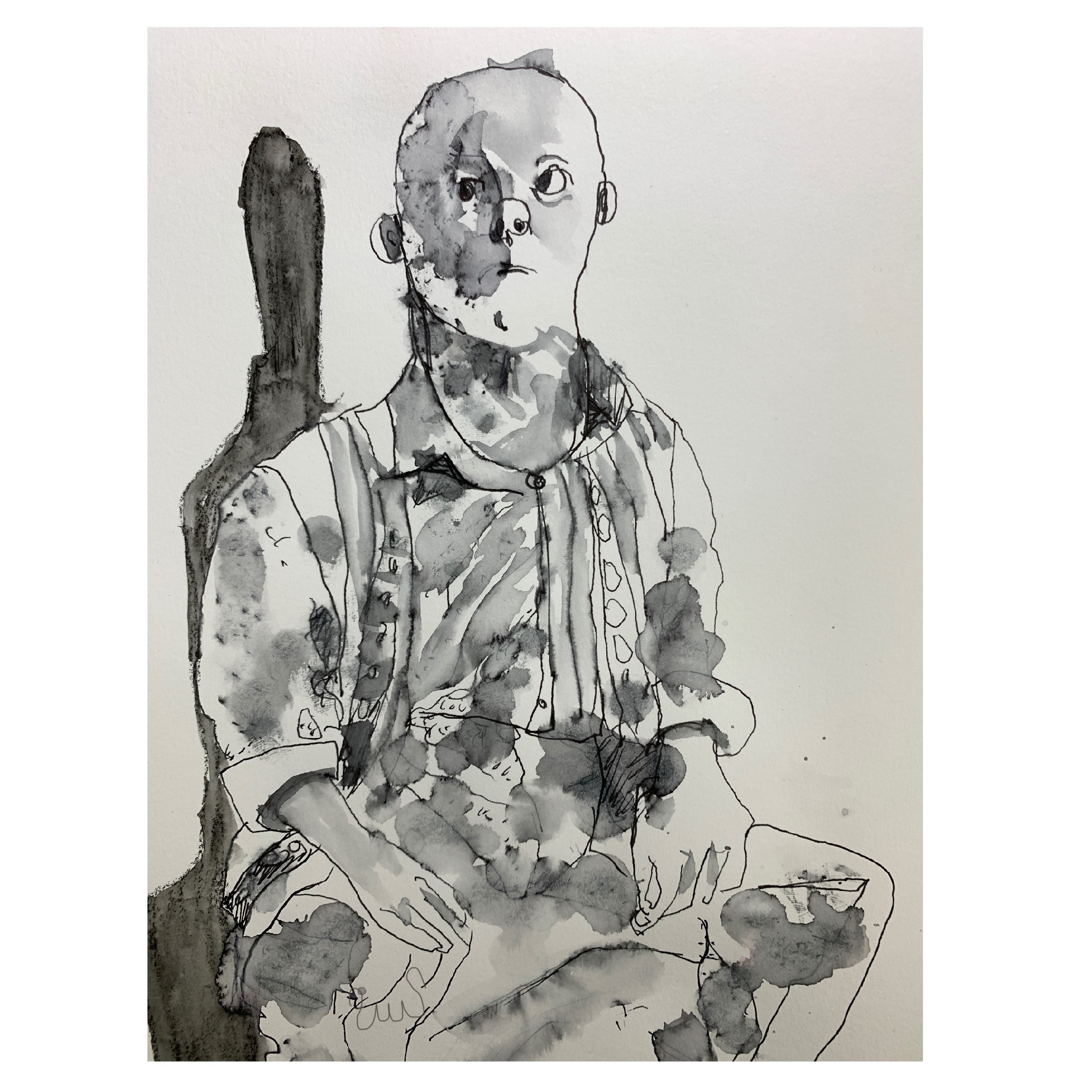 The Man with the Blue Head | Deliberate Sketching